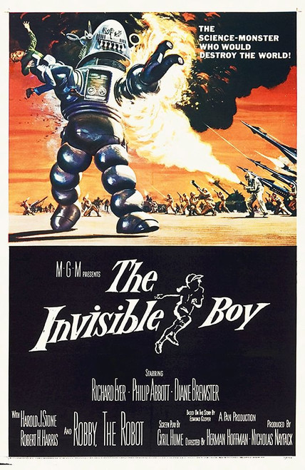 The Invisible Boy, 1957 Poster Print by Hollywood Photo Archive ...