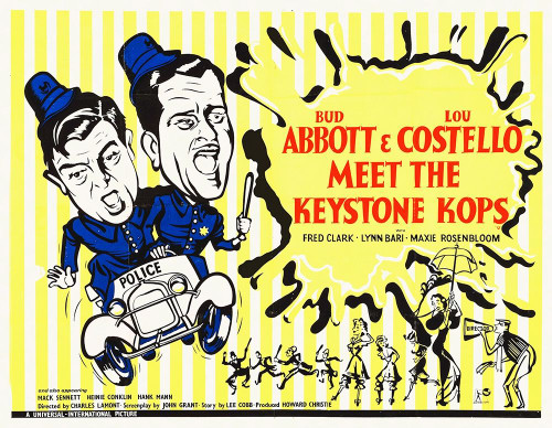 Abbott and Costello - Meet The Keystone Kops Poster Print by Hollywood ...