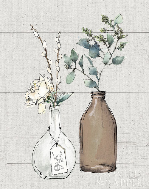 Modern Farmhouse III Shiplap Poster Print by Anne Tavoletti - Item ...