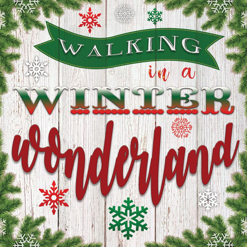 Walking in a Winter Wonderland Poster Print by Bluebird Barn Bluebird ...