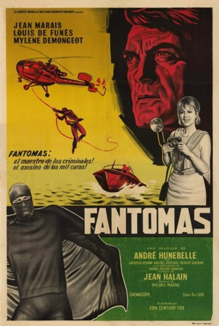Fantomas Movie Poster (11 x 17) - Item # MOV202080 - Posterazzi