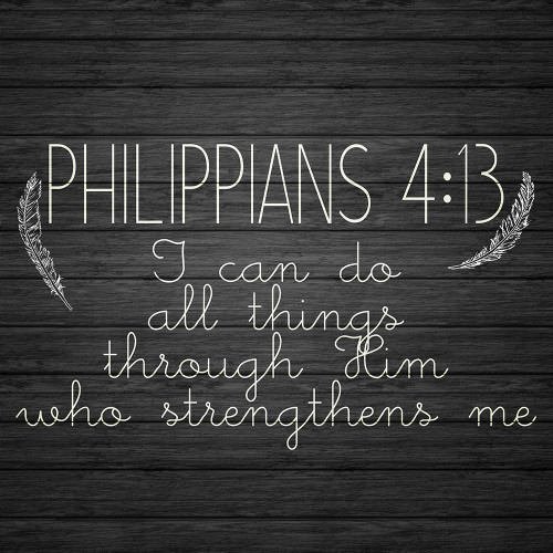 Philippians 4 13 Poster Print by Allen Kimberly - Item ...