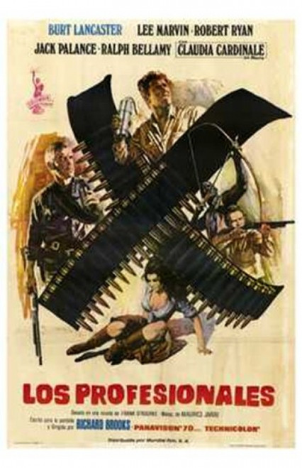 The Professionals Movie Poster (11 x 17) - Item # MOV200994 - Posterazzi