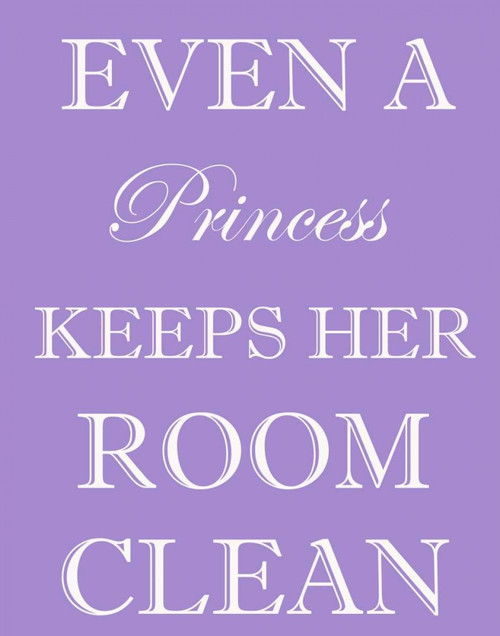 PRINCESS CLEAN ROOM Poster Print by Taylor Greene - Item ...