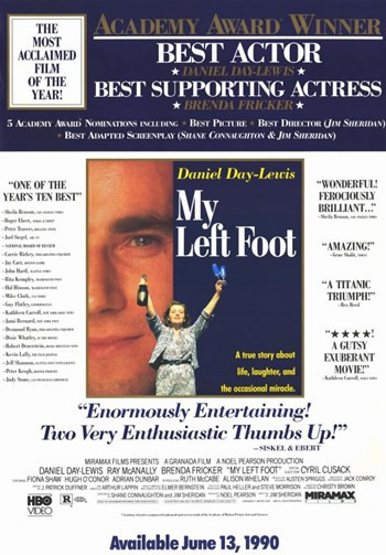 My Left Foot Movie Poster (11 x 17) - Item # MOV252265 - Posterazzi