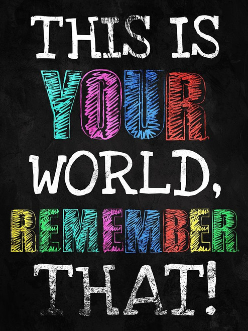 Your World Poster Print by Milli Villa # MVRC669B - Posterazzi