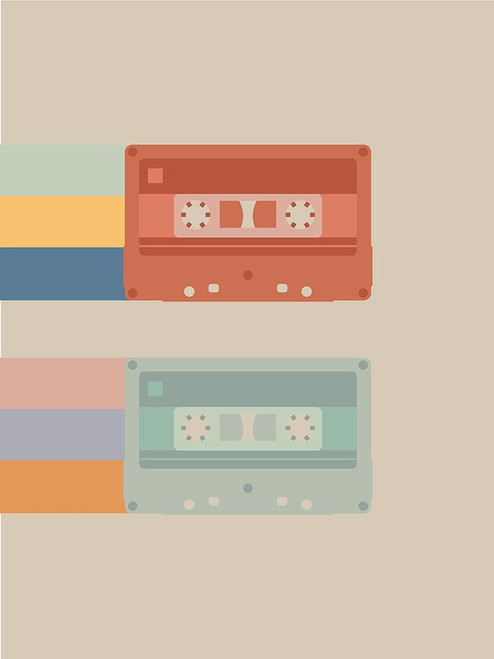 Tapes Grooving Poster Print by Milli Villa # MVRC687A - Posterazzi