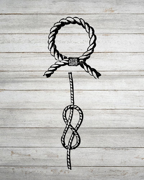 Nautical Knots 1 Poster Print by Allen Kimberly # KARC1788A - Posterazzi