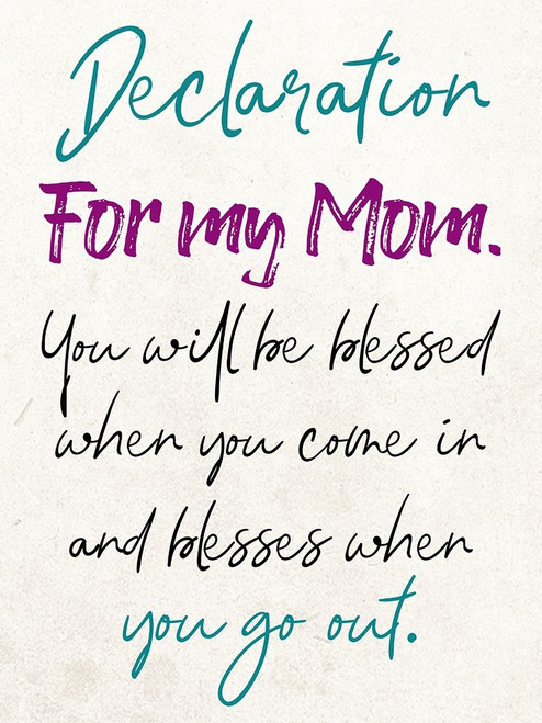 Moms Declaration Poster Print by Jamie Phillip # JRV171B - Posterazzi