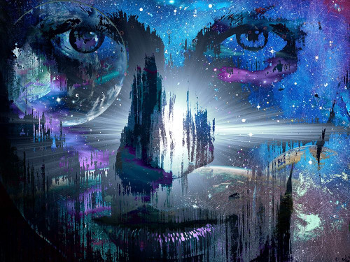 Infinite Stare Poster Print by Ronald Bolokofsky # FAS1710 - Posterazzi