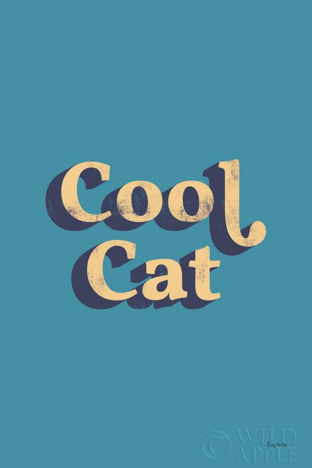 Cool Cat Poster Print by Becky Thorns # 65165 - Posterazzi