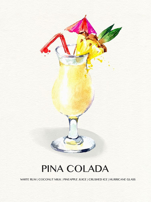 Pina Colada Poster Print by Susan Jill # 42355 - Posterazzi