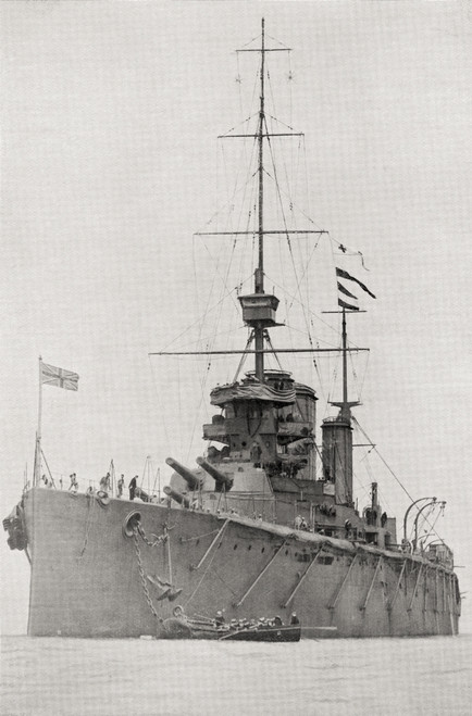 EDITORIAL HMS Lion, (1912), the flag-ship of Admiral Lord Beatty when ...