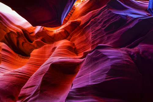 Lower Antelope Canyon; Arizona, United States of America Poster Print ...