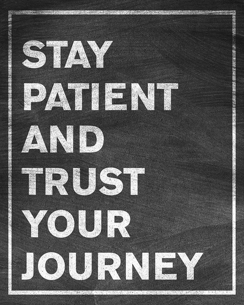Stay Patient by SD Graphics Studio (18 x 24) - Posterazzi
