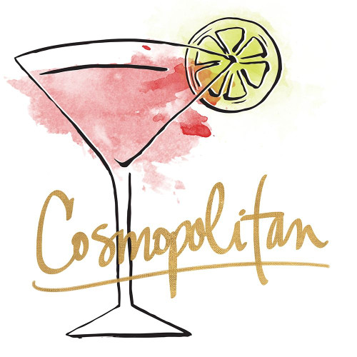 Cosmopolitan by SD Graphics Studio (12 x 12) - Posterazzi