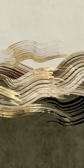 Waves of Sage I by Eva Watts (12 x 24) - Posterazzi