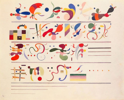 Succession 1935 by Wassily Kandinsky (24 x 18) - Posterazzi