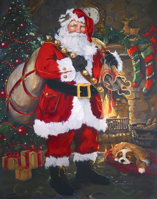 Christmas At The Cabin by Susan Comish (18 x 24) - Posterazzi