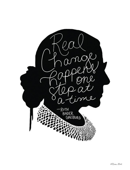 Real Change RBG by Susan Ball (18 x 24) - Posterazzi