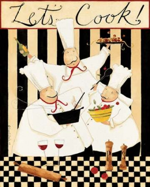 Lets Cook Poster Print by Dan DiPaolo (8 x 10) - Posterazzi