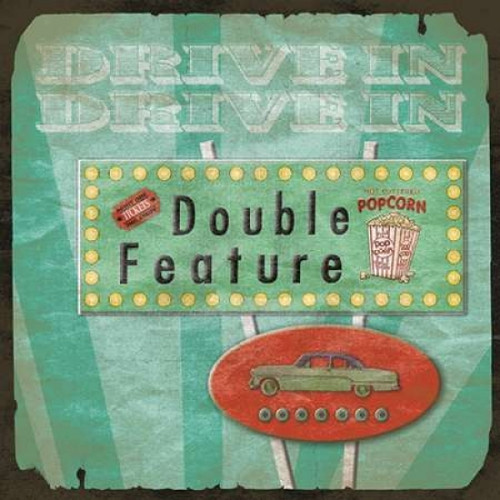 Double Feature Poster Print by Jace Grey (12 x 12) - Posterazzi