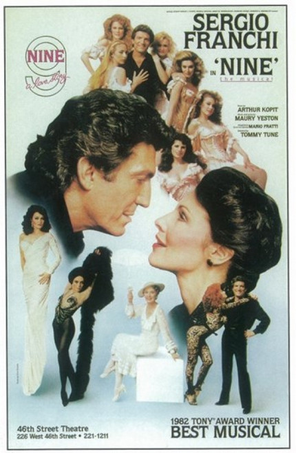 Nine (Broadway) Movie Poster (11 x 17) - Item # MOV409296 - Posterazzi