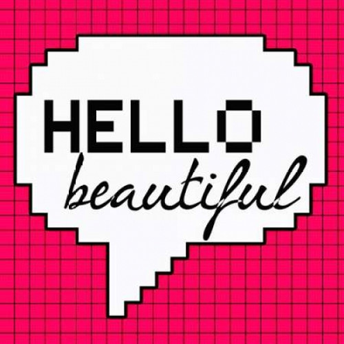 Hello Beautiful Poster Print by Taylor Greene (12 x 12) - Posterazzi