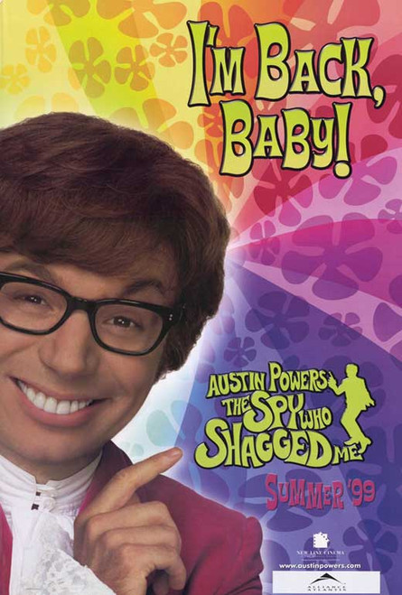 Austin Powers 2: The Spy Who Shagged Me Movie Poster Print (27 x 40 ...