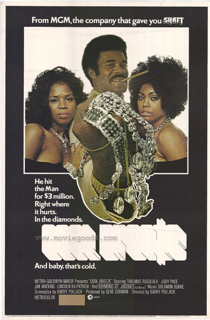 Cool Breeze Movie Poster Print 27 X 40 Item Movgh4346 Posterazzi