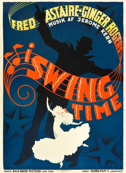 Swing Time Movie Poster Print (11 x 17) - Item # MOVCB36194 - Posterazzi