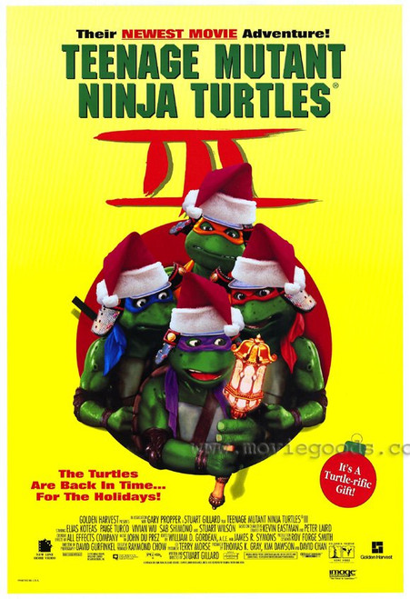 Teenage Mutant Ninja Turtles 3 Movie Poster Print (27 x 40) - Item ...