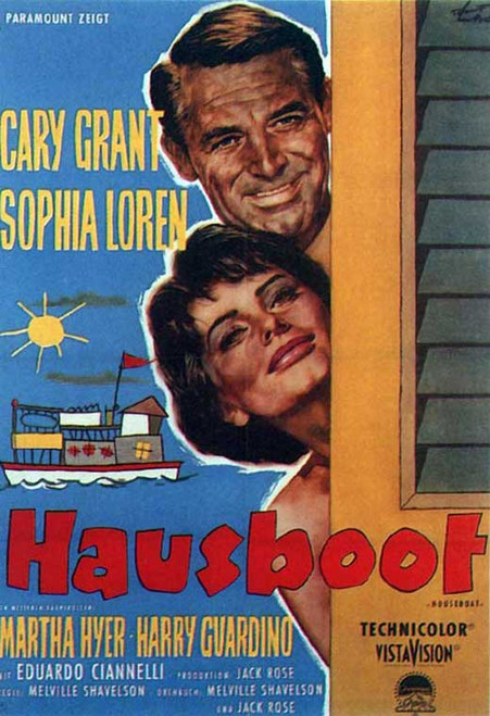 Houseboat Movie Poster Print (11 x 17) - Item # MOVCB30350 - Posterazzi