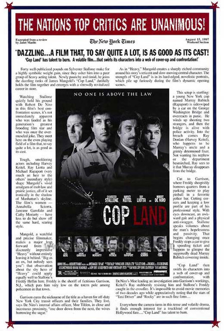Cop Land Movie Poster Print (11 x 17) - Item # MOVGE8409 - Posterazzi