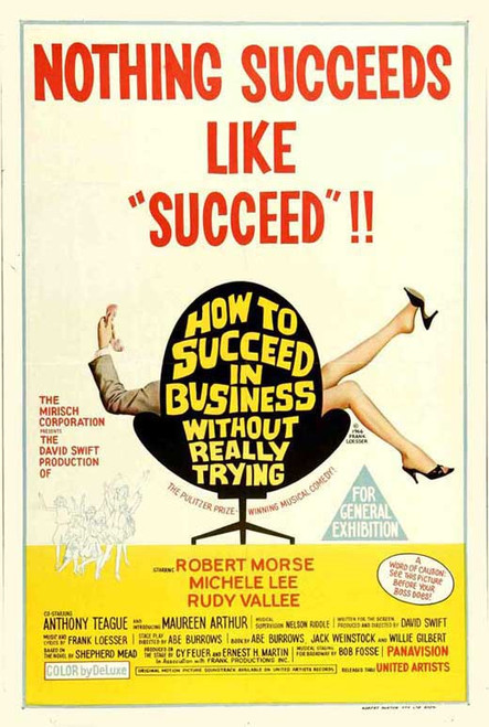 How to Succeed in Business without Really Trying Movie Poster Print (27 ...