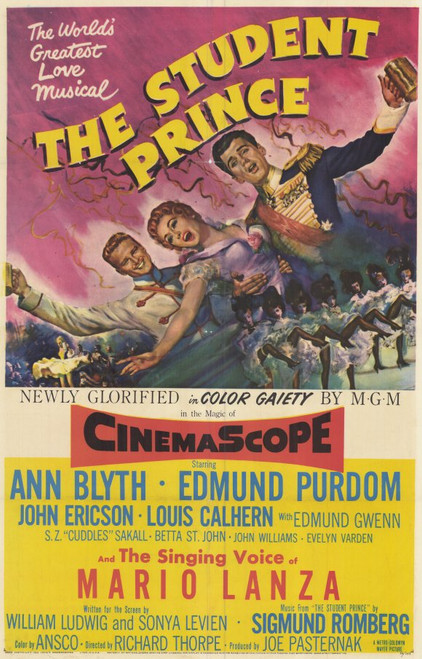 Student Prince Movie Poster Print (11 x 17) - Item # MOVEF9867 - Posterazzi