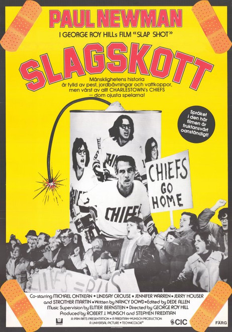 Slap Shot Movie Poster Print (11 x 17) - Item # MOVCE1248 - Posterazzi