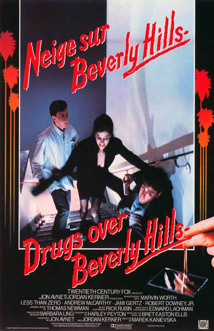 Less Than Zero Movie Poster Print (27 x 40) - Item # MOVAH3783 - Posterazzi