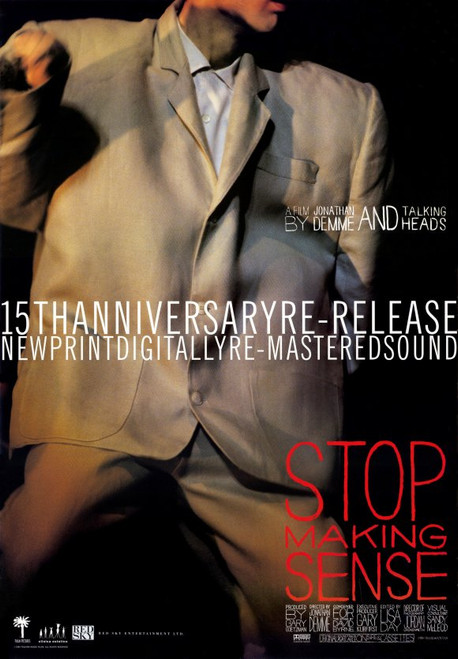 Stop Making Sense Movie Poster Print (11 x 17) - Item # MOVEE1171 ...