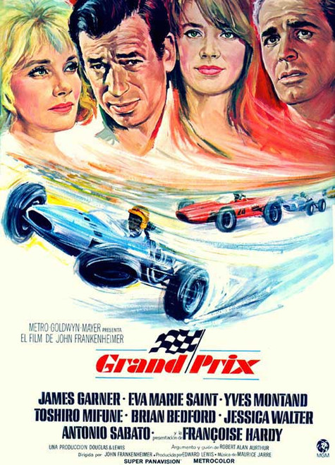 Grand Prix Movie Poster Print (11 x 17) - Item # MOVGI2716 - Posterazzi
