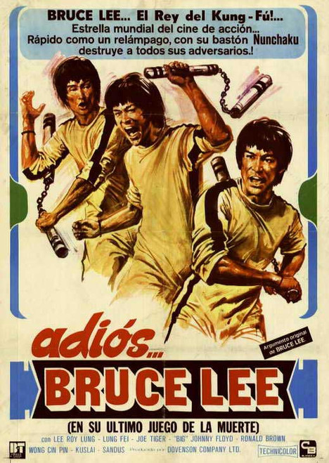 Goodbye Bruce Lee: His Last Game of Death Movie Poster Print (11 x 17 ...