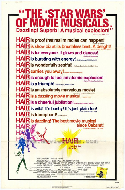 Hair Movie Poster Print (11 x 17) - Item # MOVAE3964 - Posterazzi