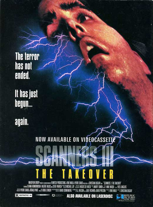 Scanners 3 Movie Poster Print (11 x 17) - Item # MOVGB62690 - Posterazzi