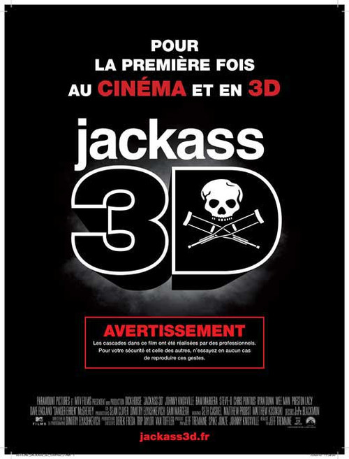 Jackass 3-D Movie Poster Print (27 x 40) - Item # MOVAB56232 - Posterazzi