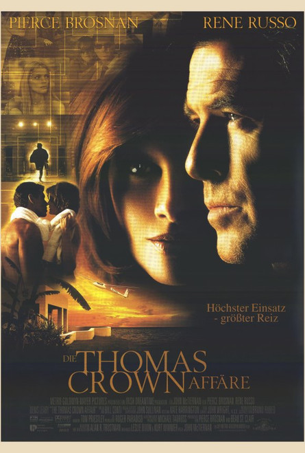 The Thomas Crown Affair Movie Poster Print (27 x 40) - Item # MOVEF9498 ...