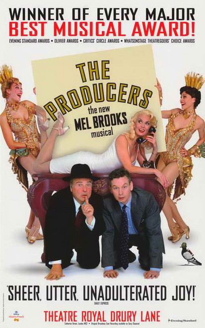 Producers, The (Broadway) Movie Poster Print (11 x 17) - Item ...