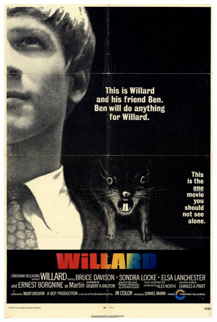 Willard Movie Poster Print (27 x 40) - Item # MOVEH5279 - Posterazzi