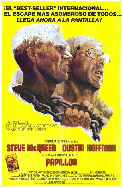 Papillon Movie Poster Print (11 x 17) - Item # MOVCE0569 - Posterazzi