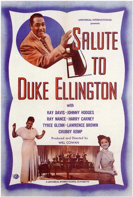 Salute to Duke Ellington Movie Poster Print (11 x 17) - Item ...