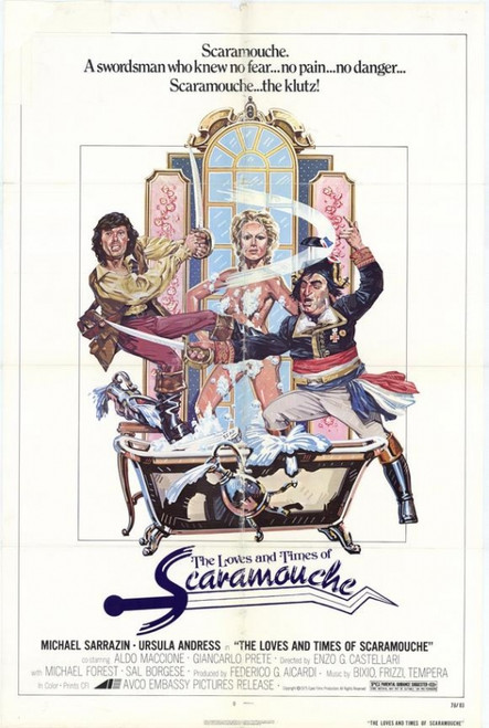 Loves & Times of Scaramouche Movie Poster Print (27 x 40) - Item ...